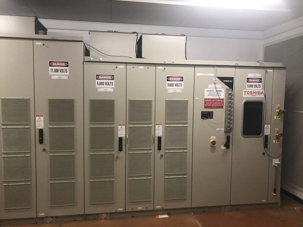 MV VariableSpeed DrivesAir Cooled MultilevelActive Converter(Regenerative)